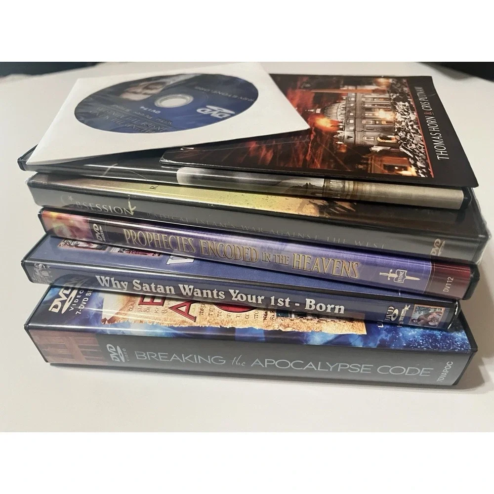 Media | Christian Prophecy Dvd Lot End Times Apocalypse Code Obsession ...